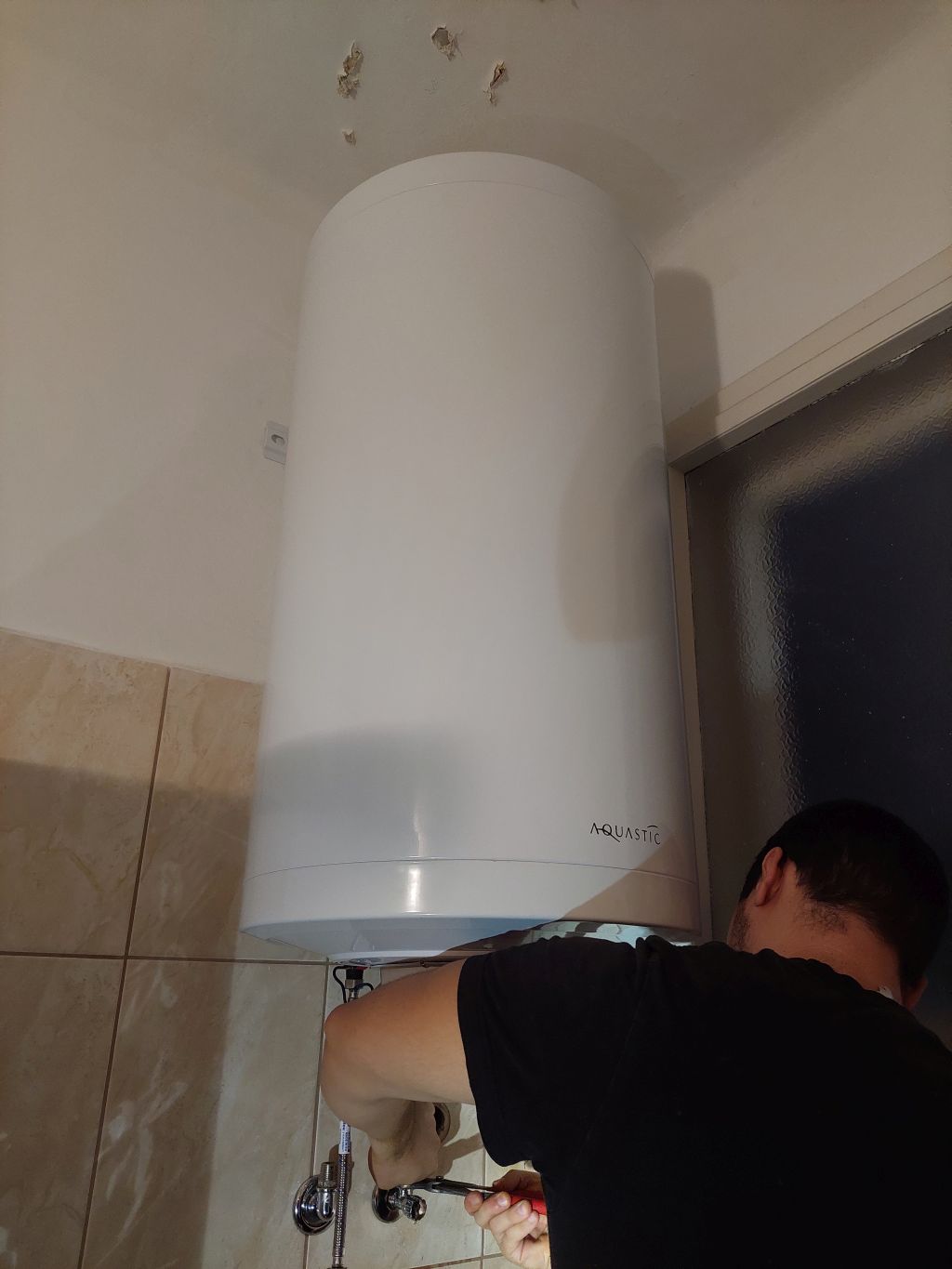 Hajdu Aquastic 200L bojler - Villanybojler szerelés bojler javítás Budapest